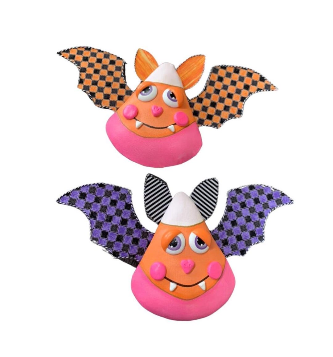 Sweet Tooth Candy Corn Bats - Etsy