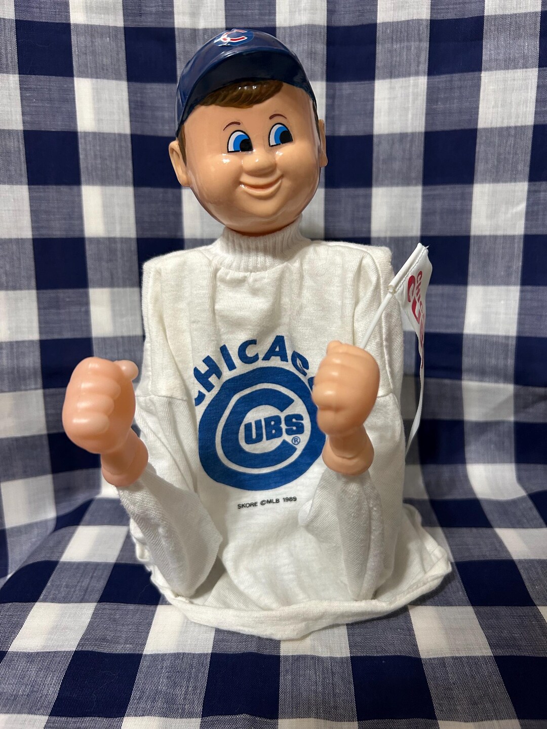 Chicago CUBS Hand Puppet 1989 Chicago Cubs Memorabilia Cheering ...