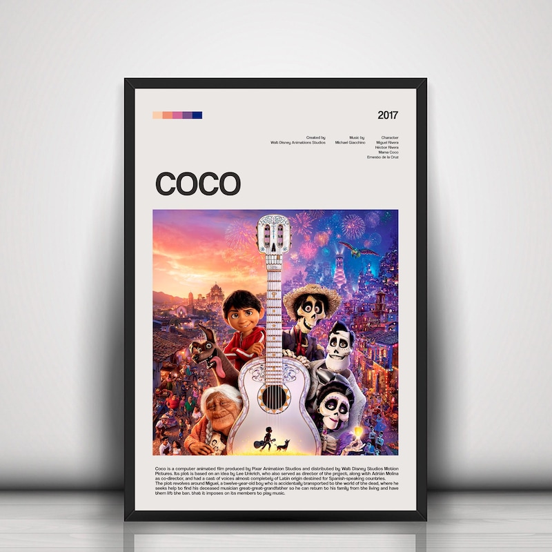 Coco Movie Poster - Etsy