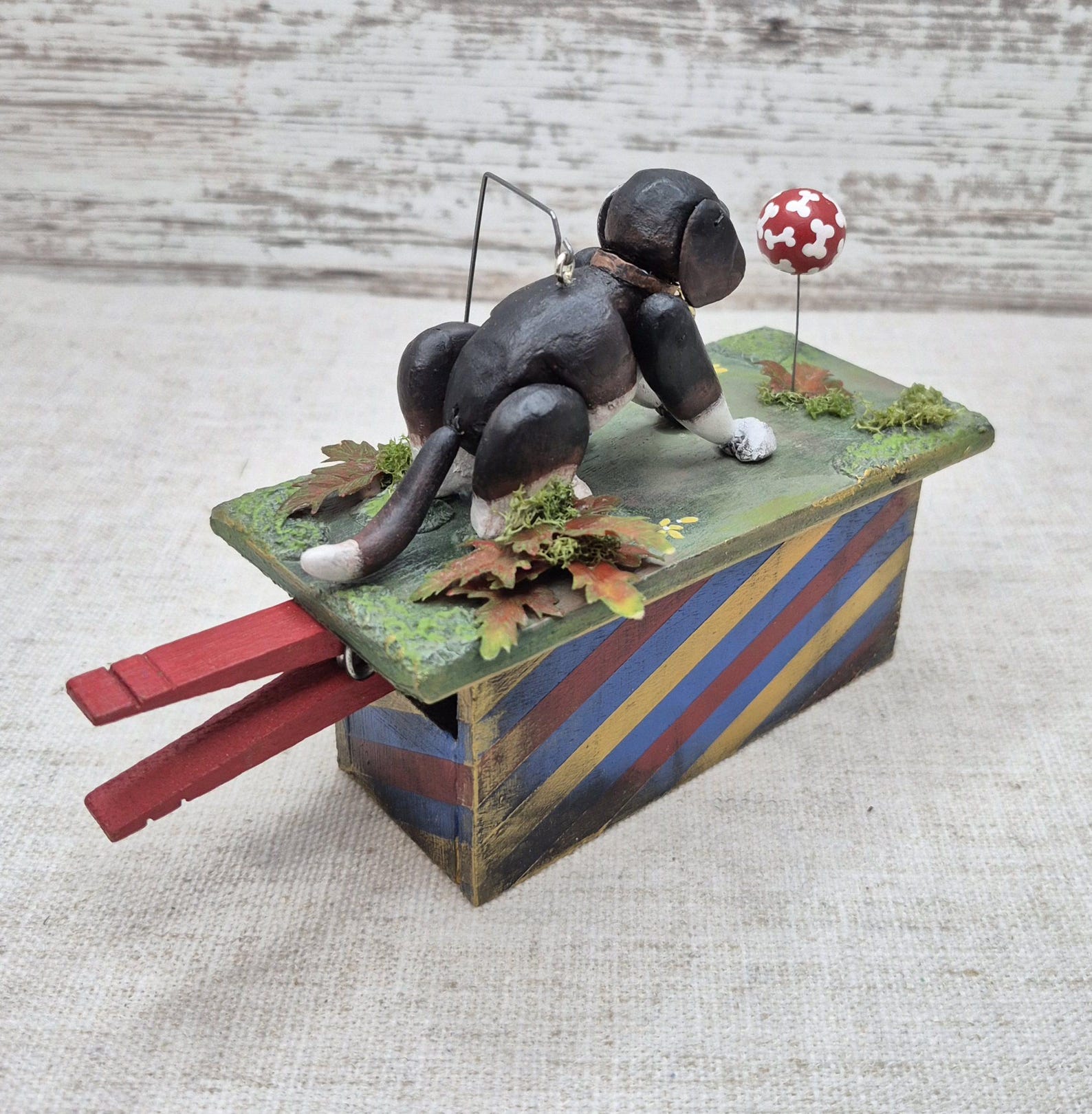 Dog & Ball, Automata, Automation, Kinetic, Interactive, Moveable ...