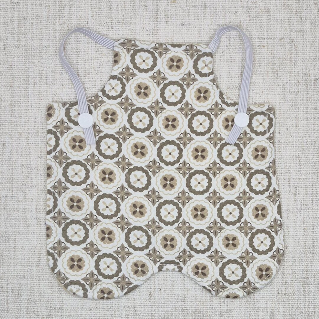 Hen Saddle and Apron for Chickens, Extra Small Size. Made With Batting ...