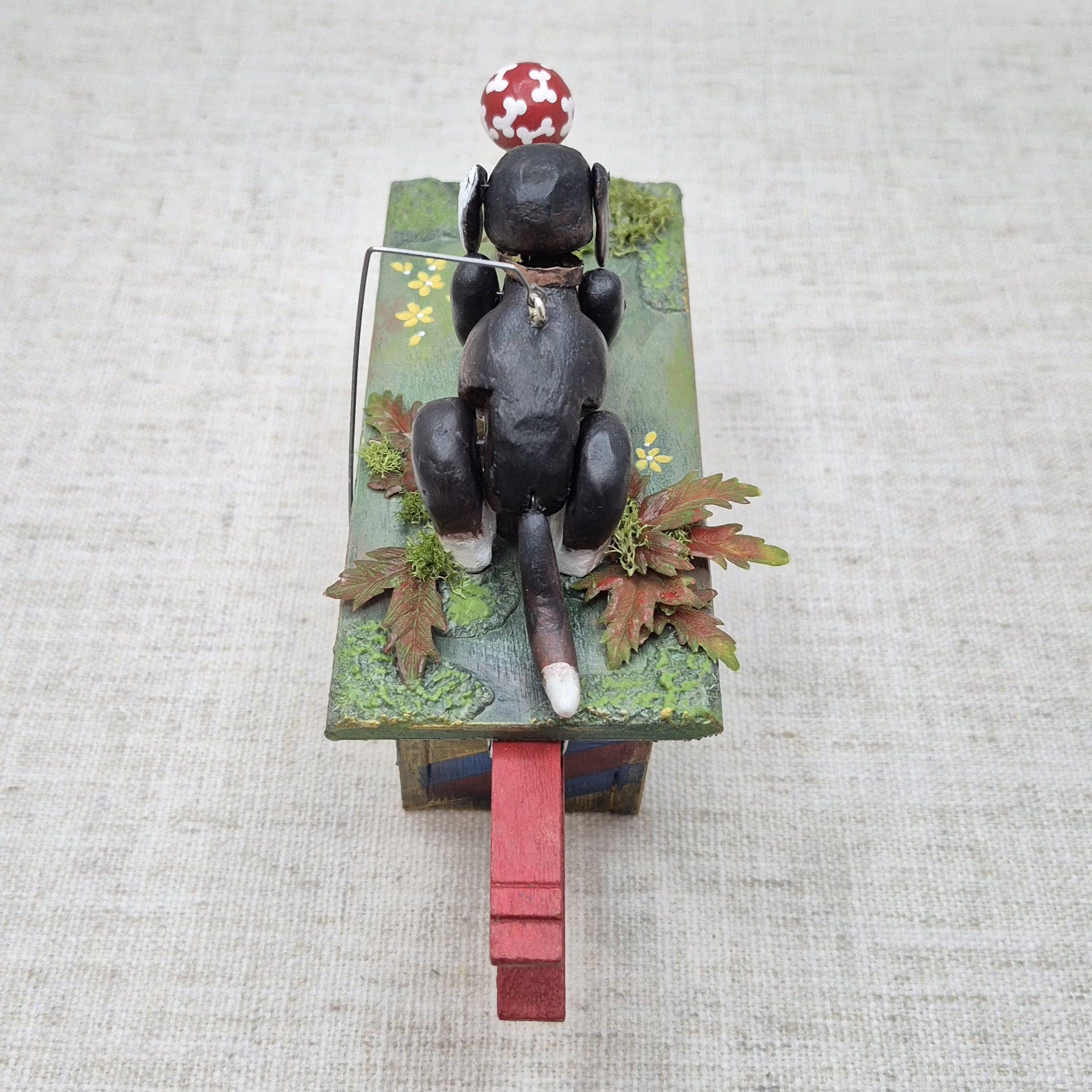 Dog & Ball, Automata, Automation, Kinetic, Interactive, Moveable ...