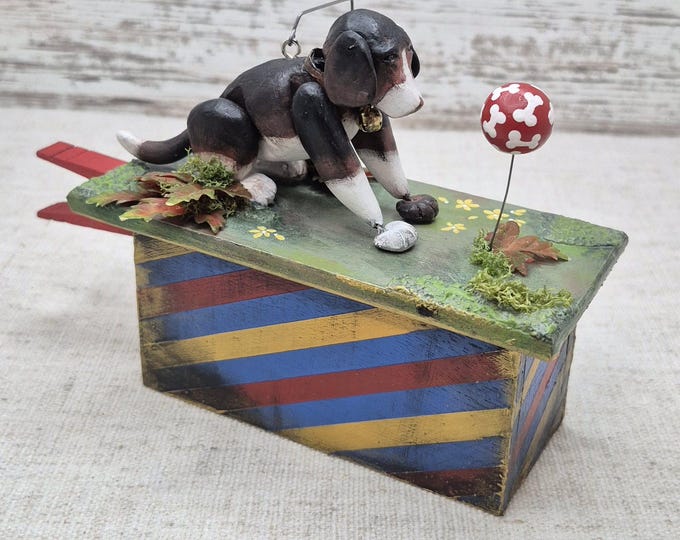 Dog & Ball, Automata, Automation, Kinetic, Interactive, Moveable ...