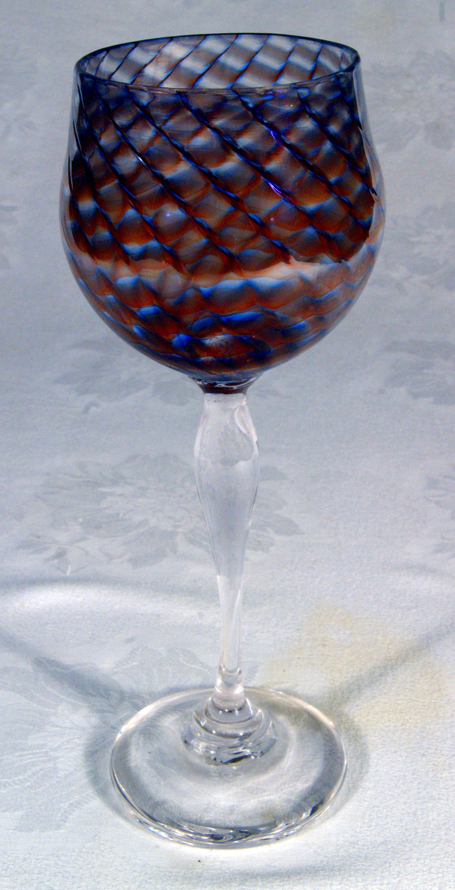 Stunning Optic Design Goblets - Etsy