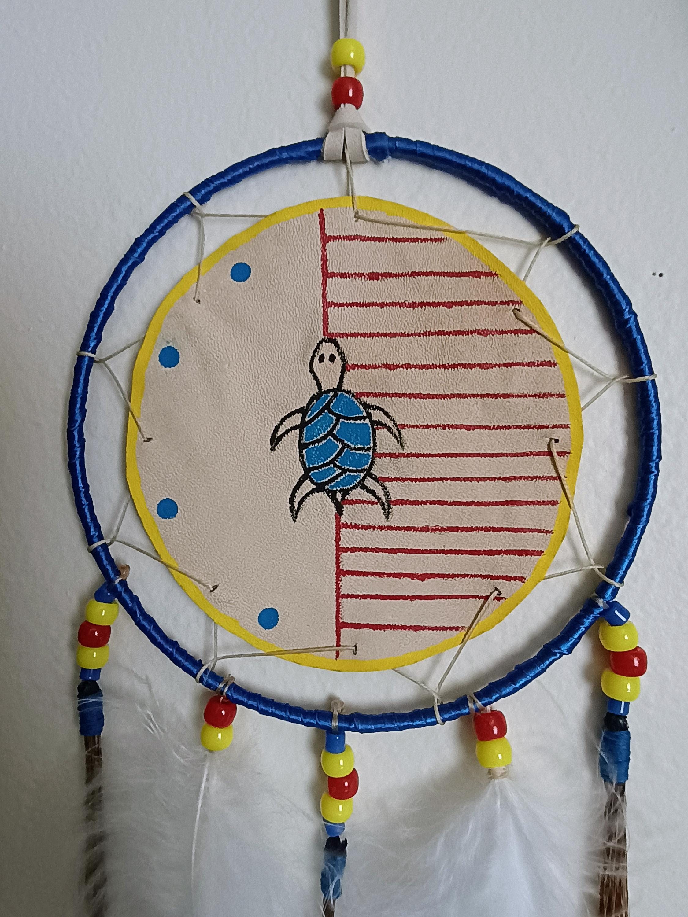 Painted Leather Shields, Native Small Shields Embellished With Horse ...