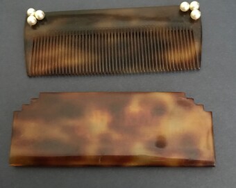 Tortoise Shell Comb - Etsy