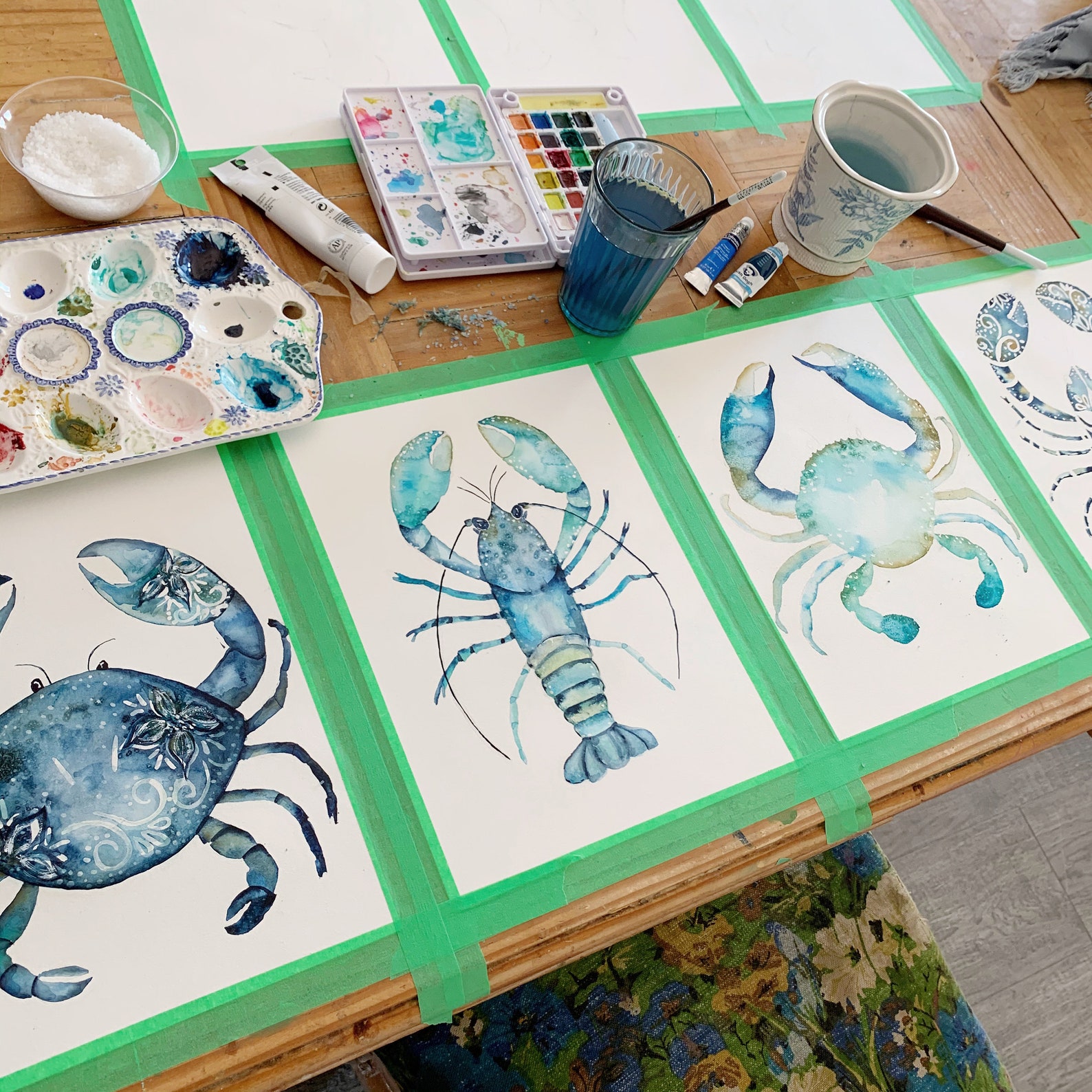 Crab Crab Art Beach Print Ocean Print Ocean Animal | Etsy Canada