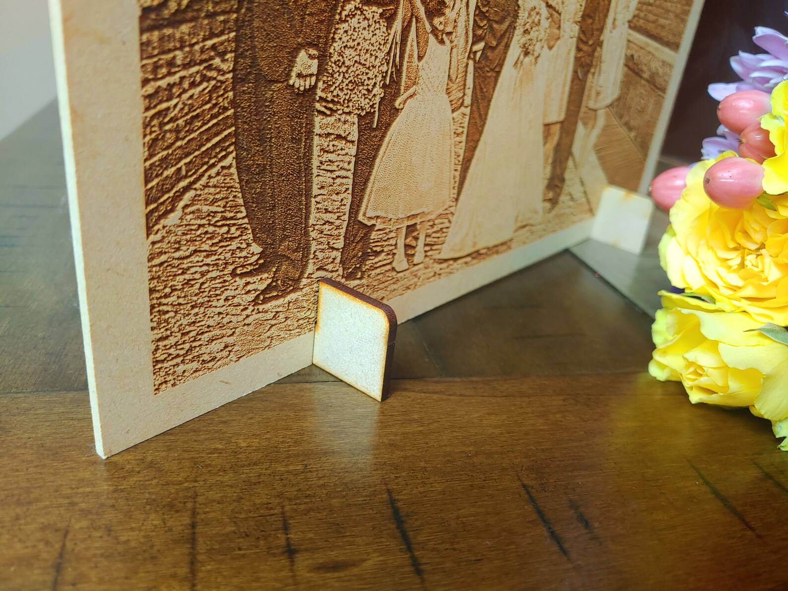 Photo Laser Engraved on MDF House Decoration Coffee Table - Etsy