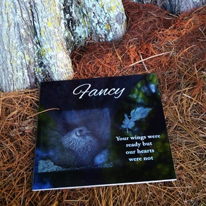 12x12 Personalized Pet Headstone, Chicken Bird Tombstone Laser Engraved ...