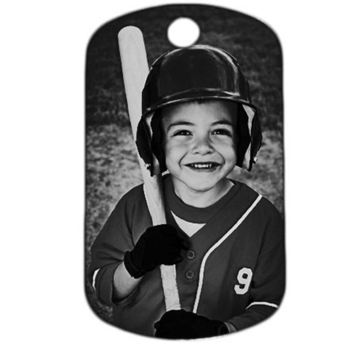 Military Army Tag With Chain Personalized Double Sided Photo - Etsy