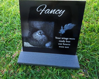 Custom Duck Goose Memorial Stone Pet Tombstone for Duck - Etsy