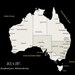 Large Personalised Australia Map Framed Pin Board in Black and - Etsy