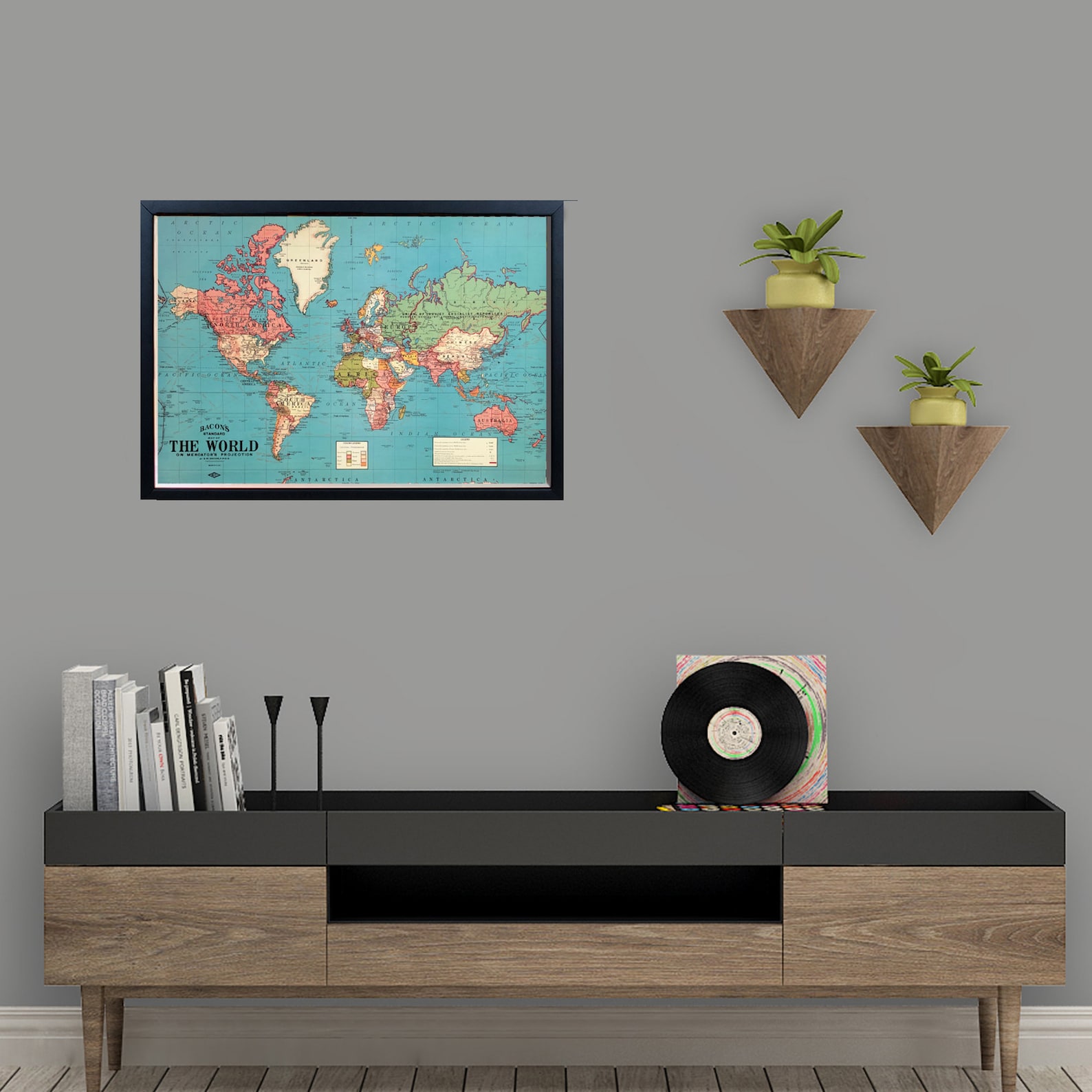 Framed World Map Push Pin Travel Map Wall Art - Etsy