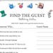 FIND THE GUEST Children's Birthday Party With Alice in - Etsy