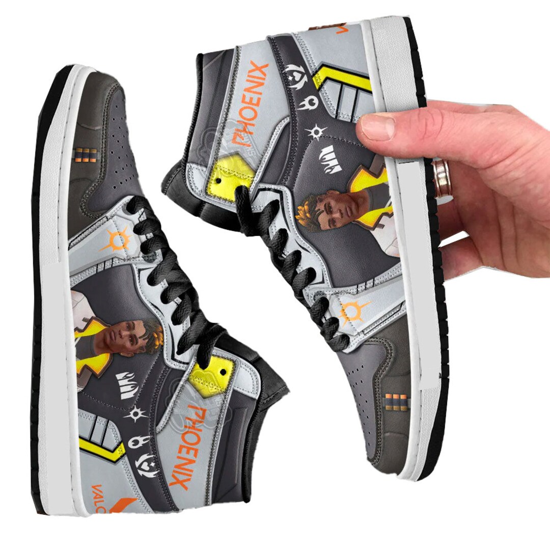 Phoenix Jd1s Valorant Agent Sneakers Custom Shoes Game - Etsy