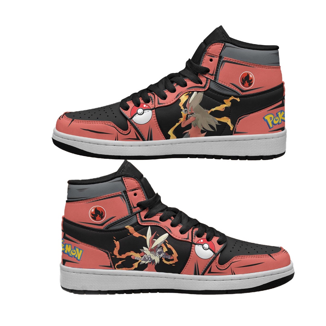 Blaziken Shoes Custom Anime Boot Sneakers - Etsy