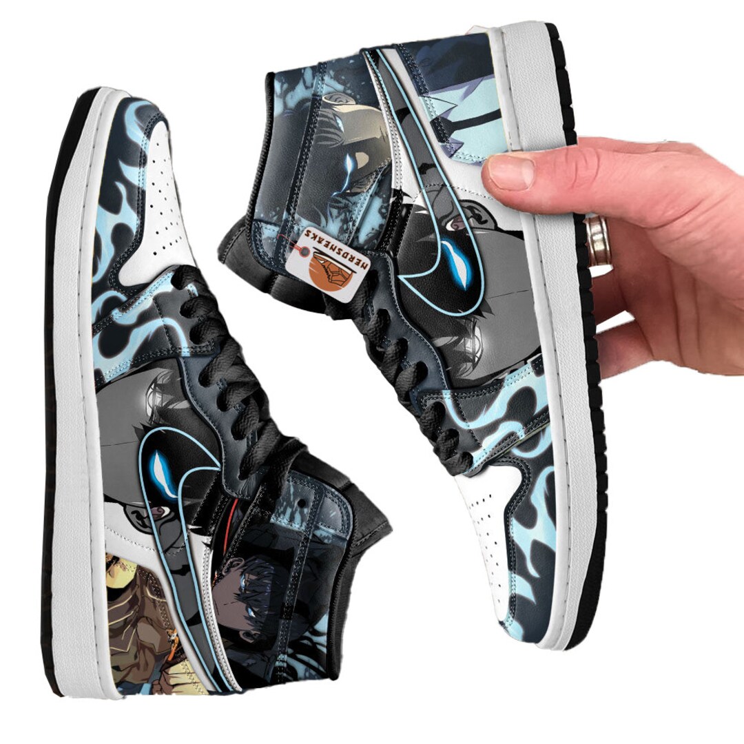 Sung Jin-woo J1-sneakers Custom Anime Shoes - Etsy