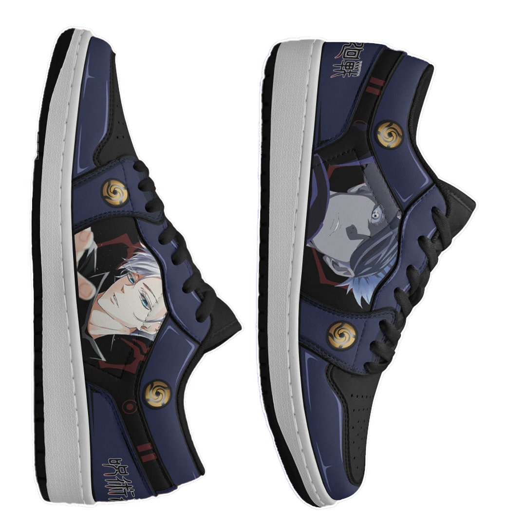 Satoru Gojo Anime Shoes Custom JD Low Sneakers - Etsy