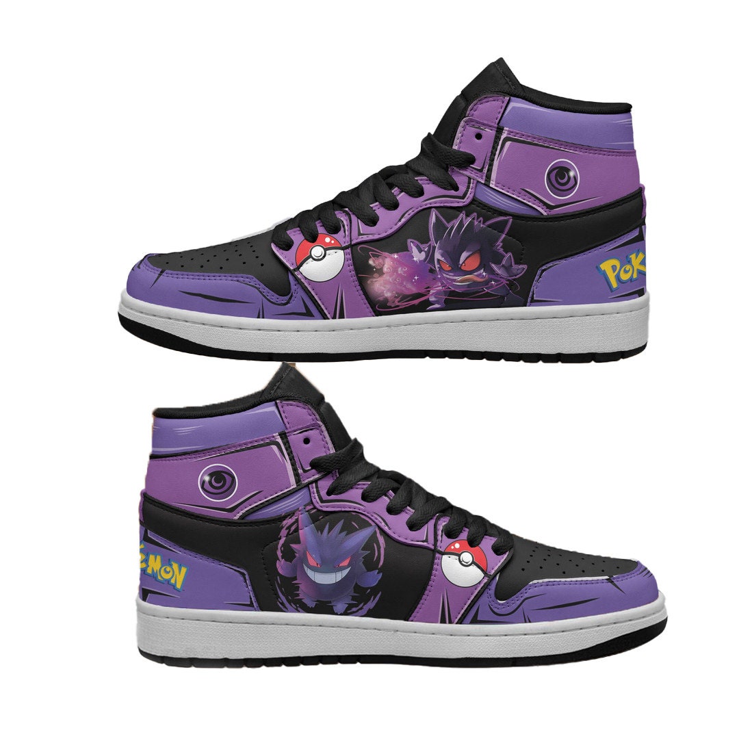 Gengar Shoes Custom Anime Boot Sneakers - Etsy