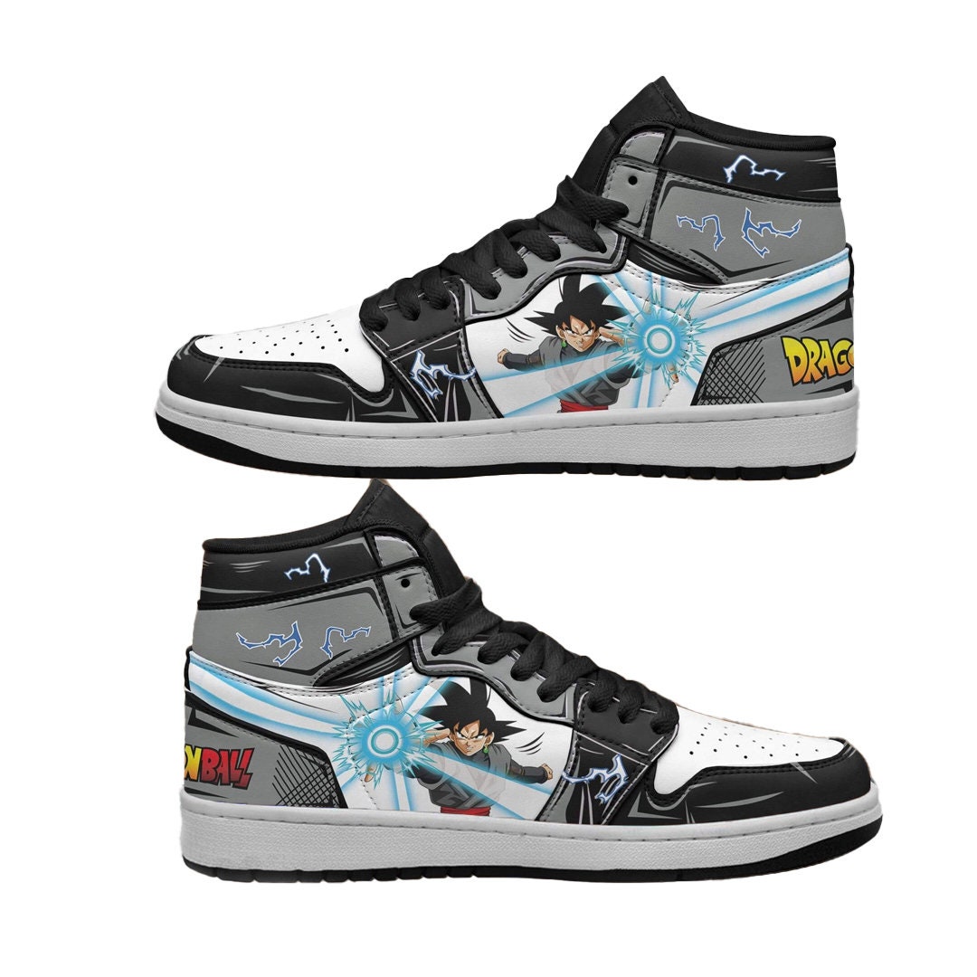 Black Goku Shoes Custom Anime Boot Sneakers - Etsy