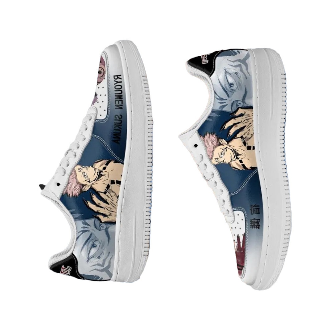 Ryoumen Sukuna Sneakers Custom Anime Shoes - Etsy