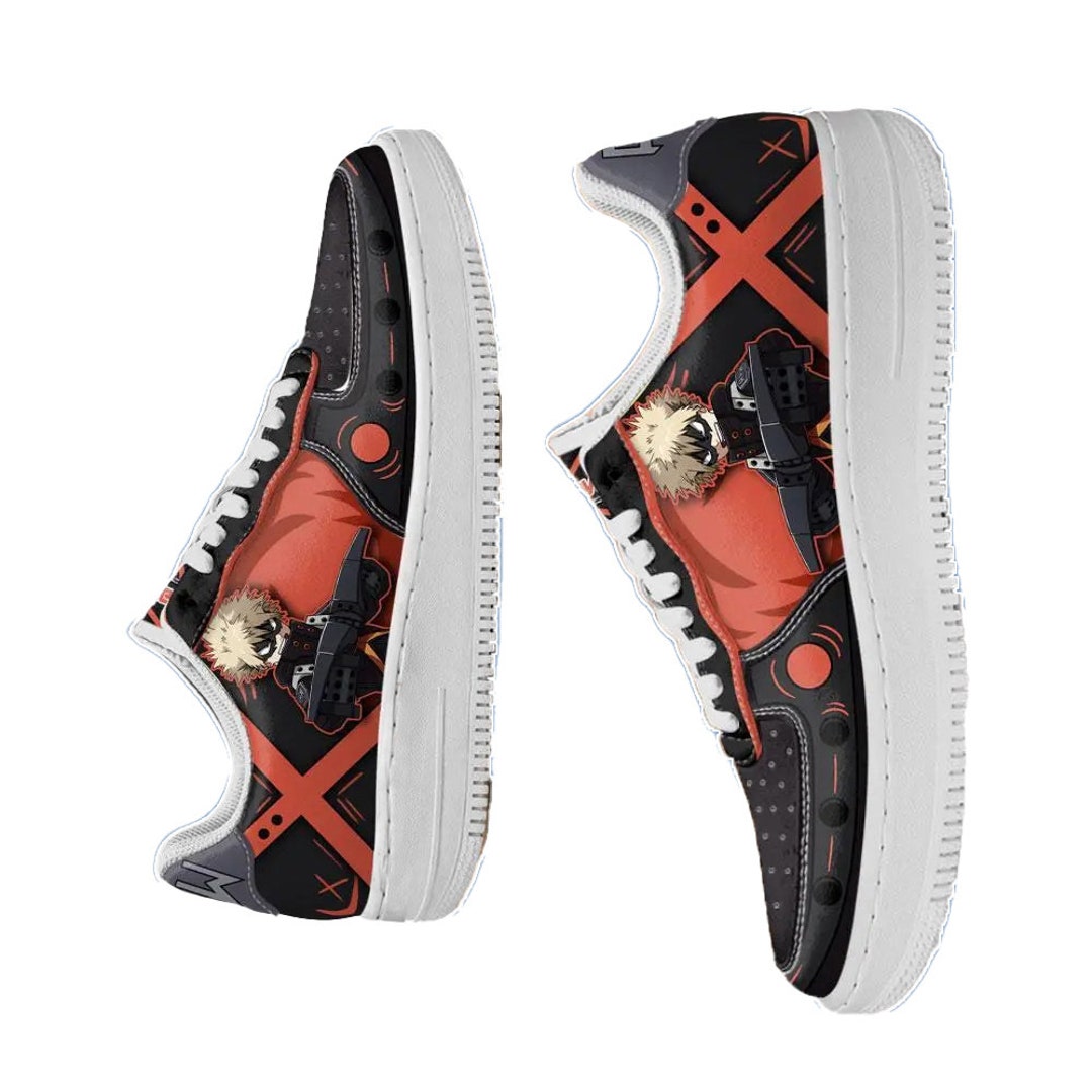 Musketeer Katsuki Bakugo Sneakers Custom Shoes - Etsy