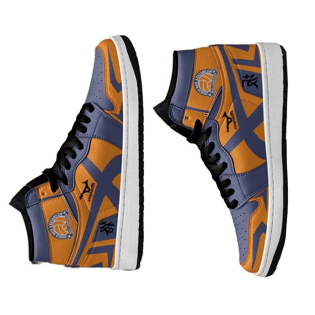 Mujinazaka High Sneakers Custom Anime Shoes - Etsy