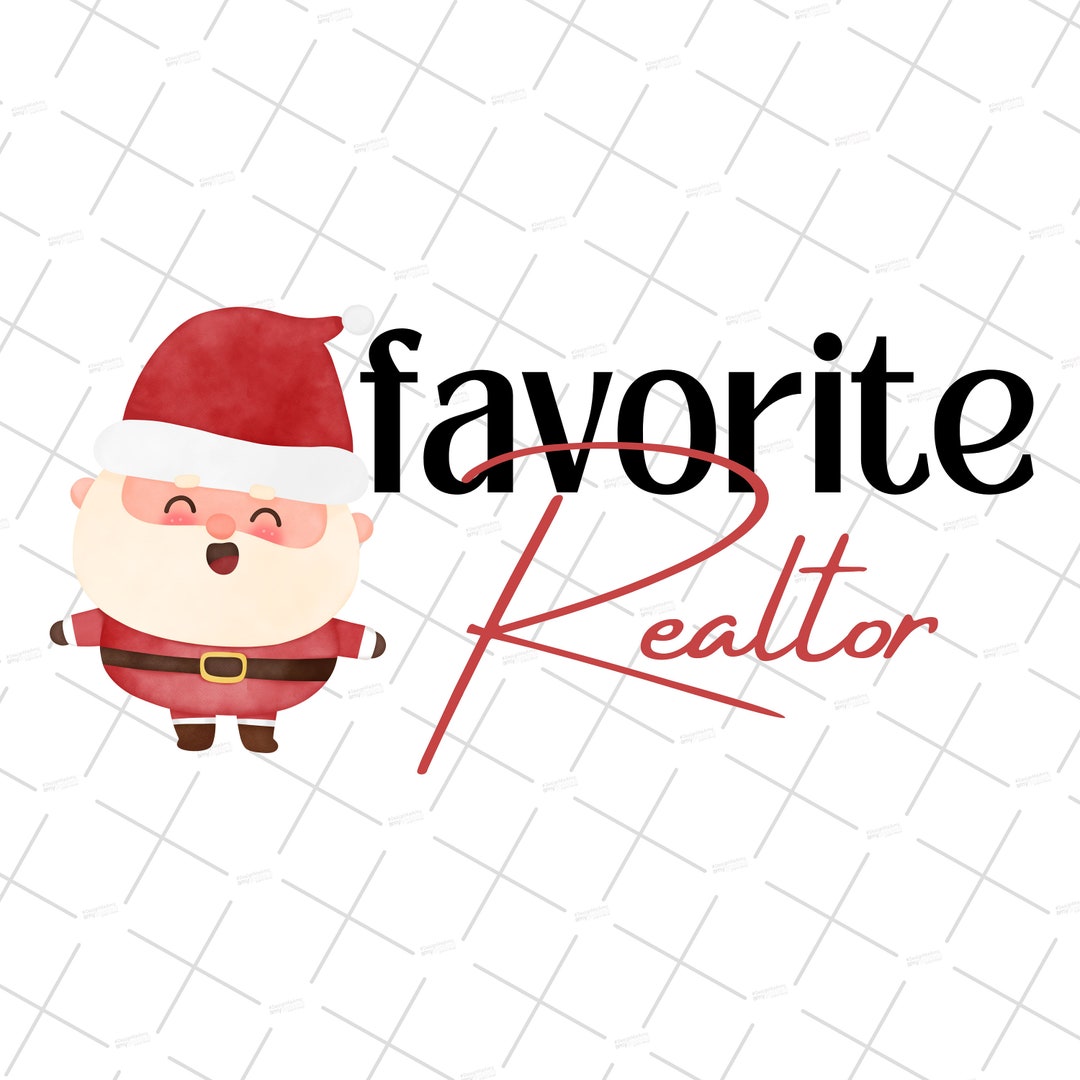 Christmas Realtor SVG, Sublimation Art, Digital Shirt Design, Print on ...