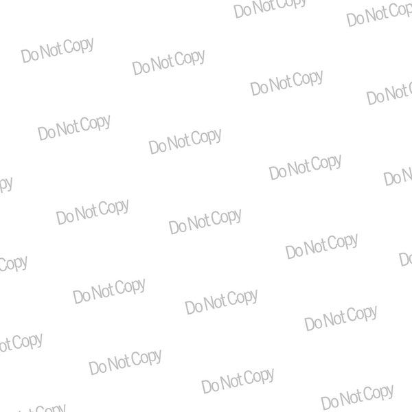 Do Not Copy Watermark - Etsy
