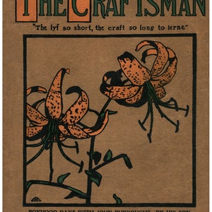 The Craftsman Magazine Covers Poster - Etsy