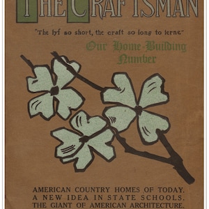 The Craftsman Magazine Covers Poster II - Etsy