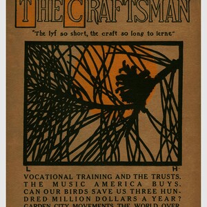The Craftsman Magazine Covers Poster - Etsy