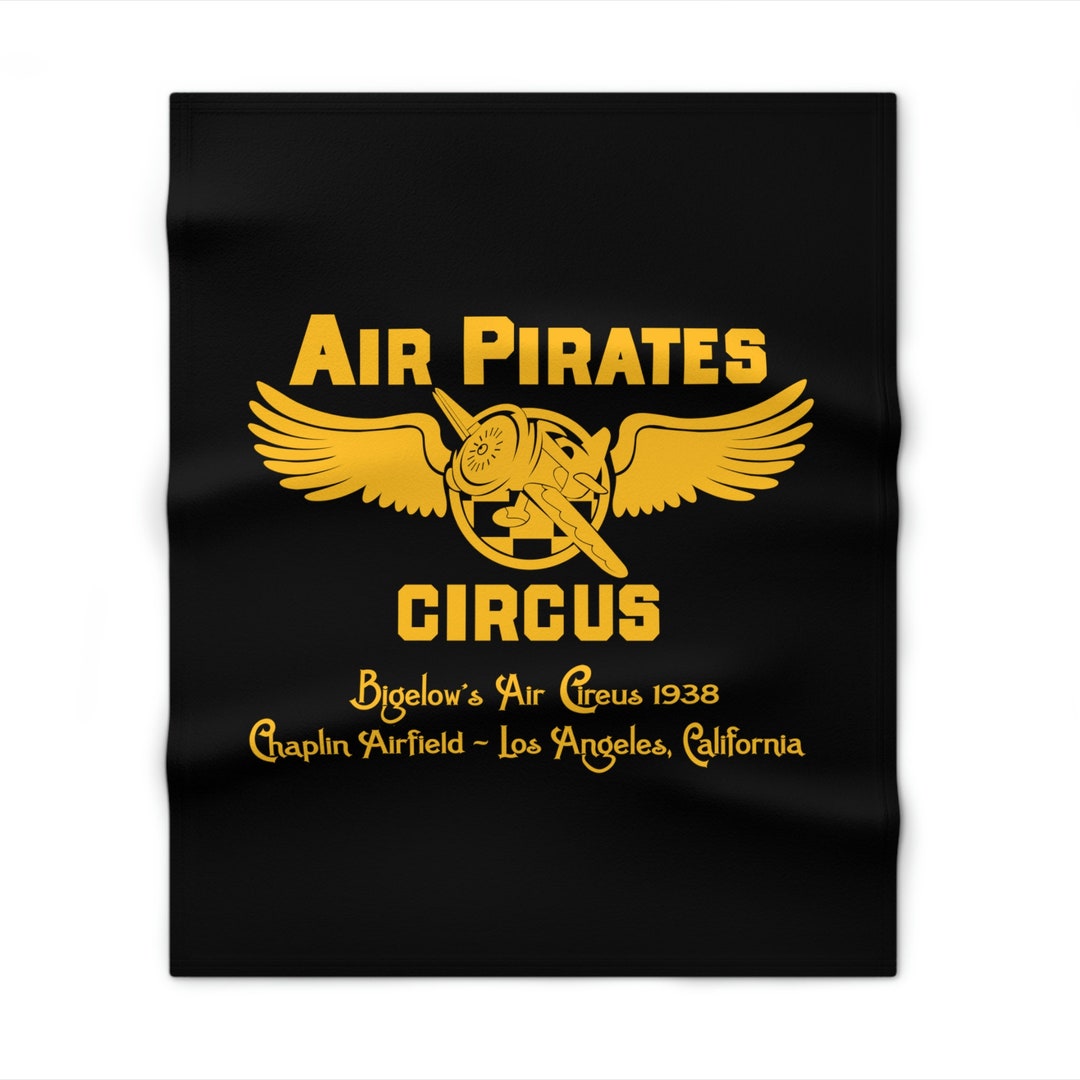 Indiana Jones Jock Lindsey Air Pirates Throw Blanket - Etsy