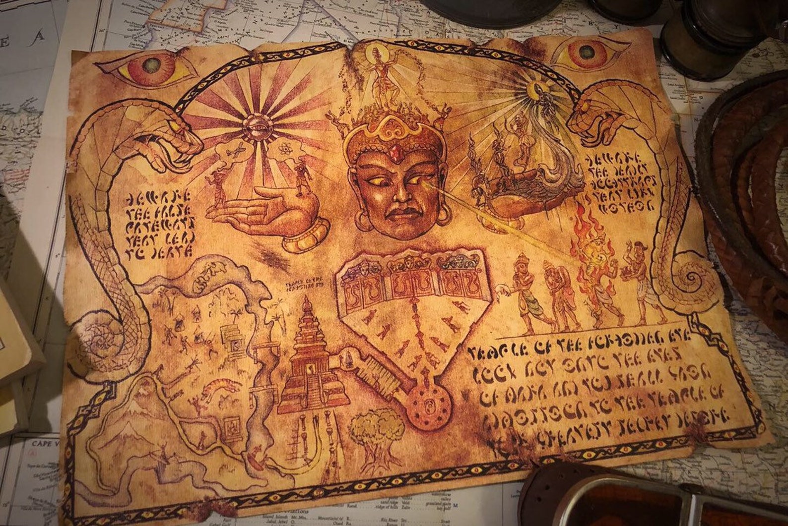 Indiana Jones Disneyland Temple of the Forbidden Eye - Etsy