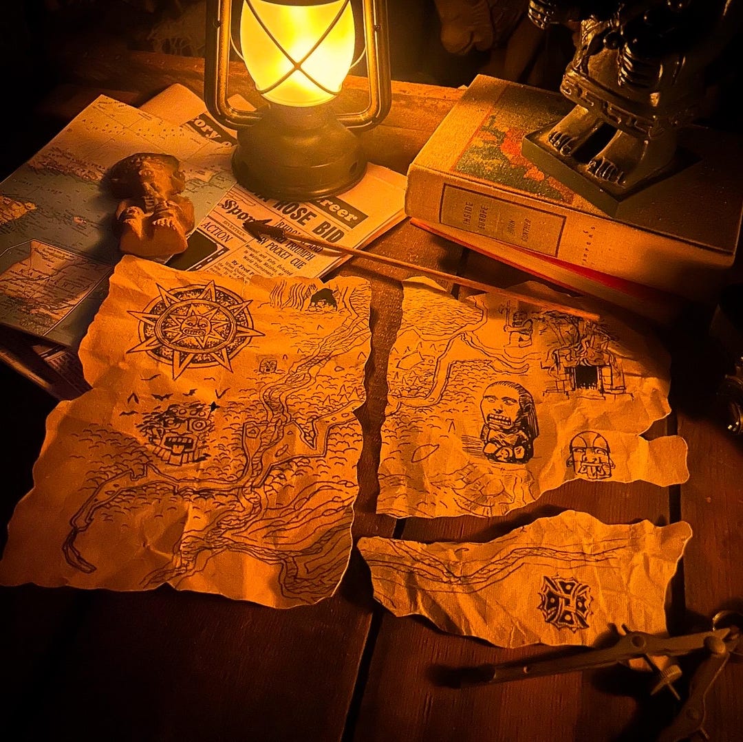 Indiana Jones and Raiders of the Lost Ark Map Replica - Etsy