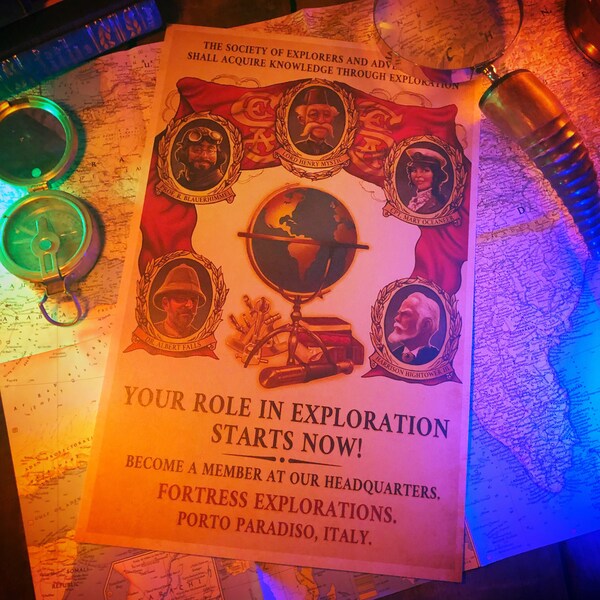 Society of Explorers and Adventurers - Etsy