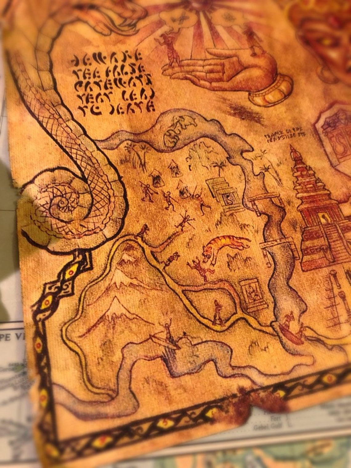 Indiana Jones Disneyland Temple of the Forbidden Eye | Etsy