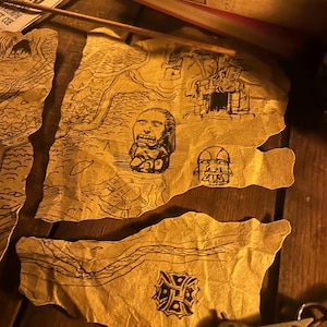Indiana Jones and Raiders of the Lost Ark Map Replica - Etsy