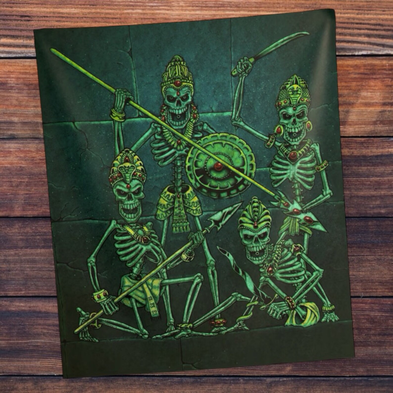 Indiana Jones Adventure Temple of the Forbidden Eye Skeleton Guards ...