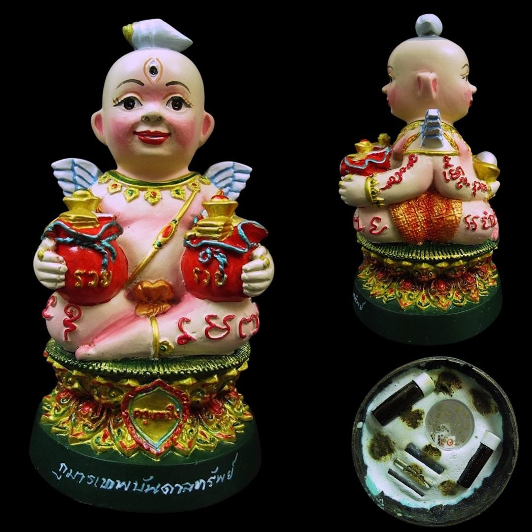 Masterpiece Twin Spirit Icon Master Kham Peng 2012 Rare Wealth Fortune ...