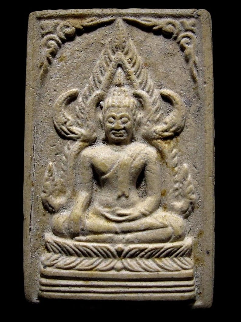 Dignified Phra Prathan Wat Srisumang Rare 1993 Prosperity Protection ...