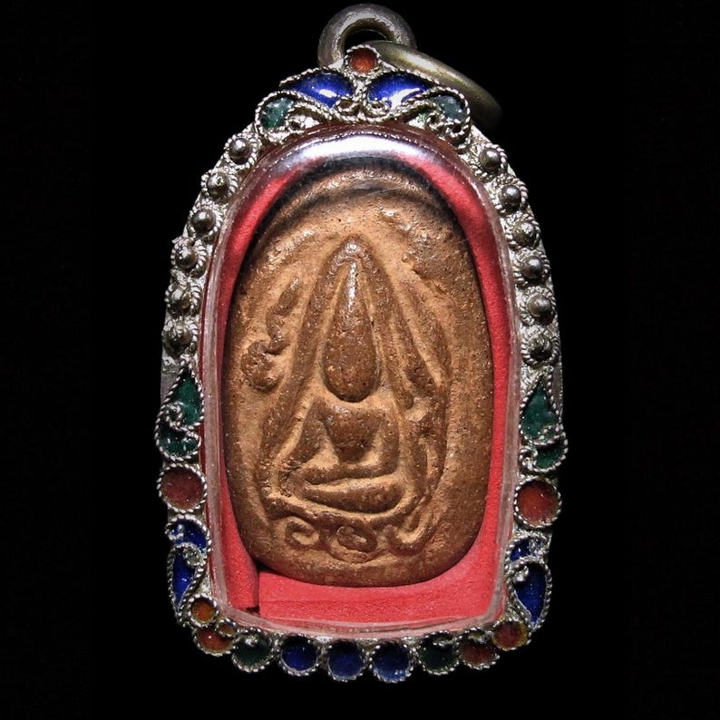 Sovereign Wat Chulamanee Dual Face Deity Buddha Amulet Pendant ...