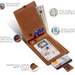 RFID Blocking Bifold Slim Genuine Leather Thin Minimalist Front Pocket ...