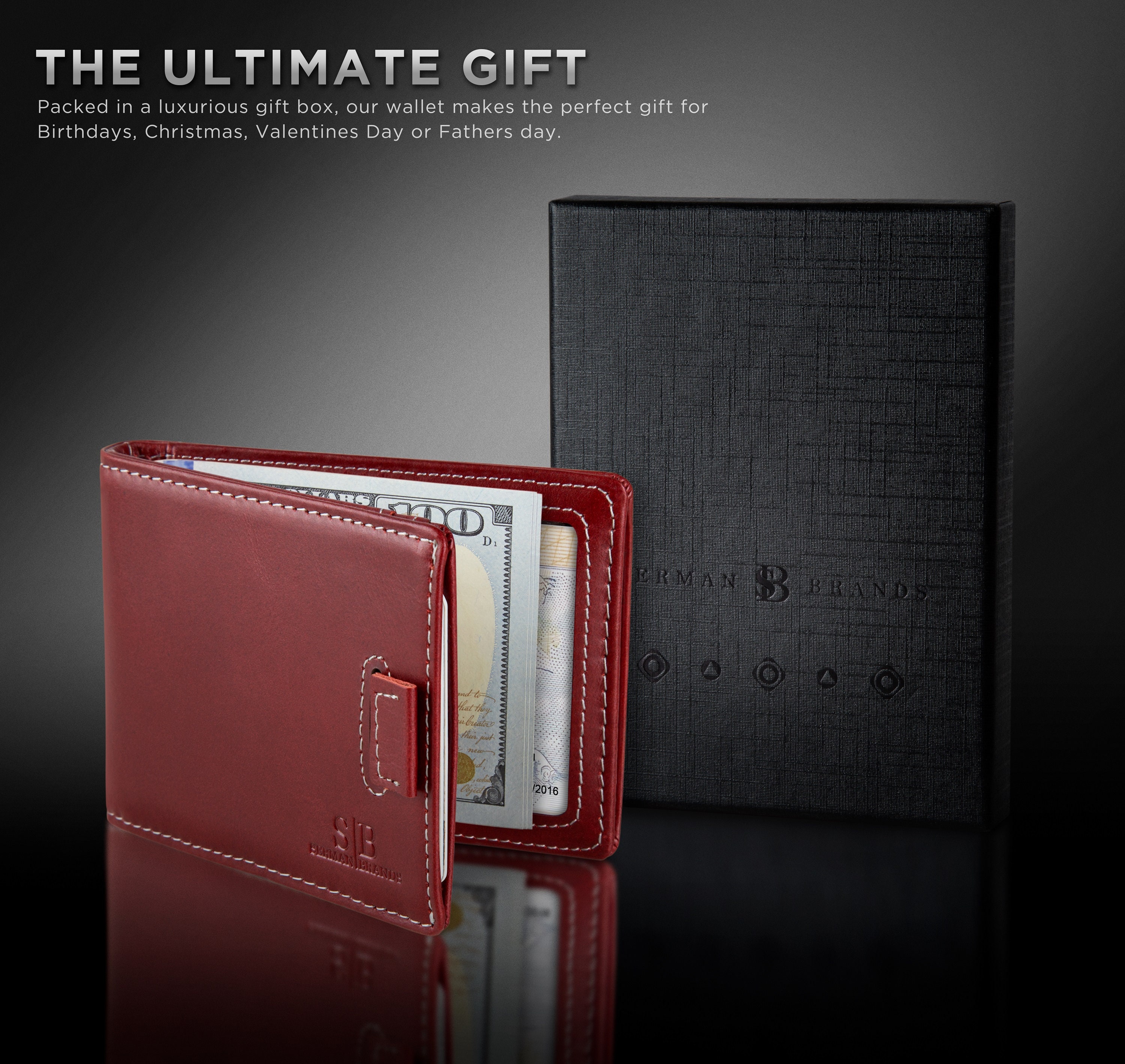 Men's Bi-fold RFID Blocking Wallet for Men Full Grain - Etsy