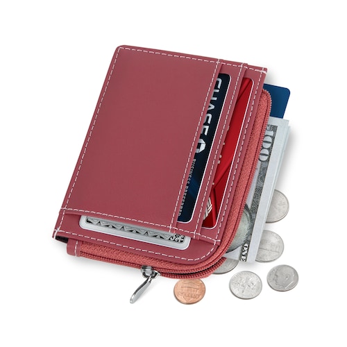 Small Wallets for Women. Slim Wallet for Women With Coin Purse - Etsy