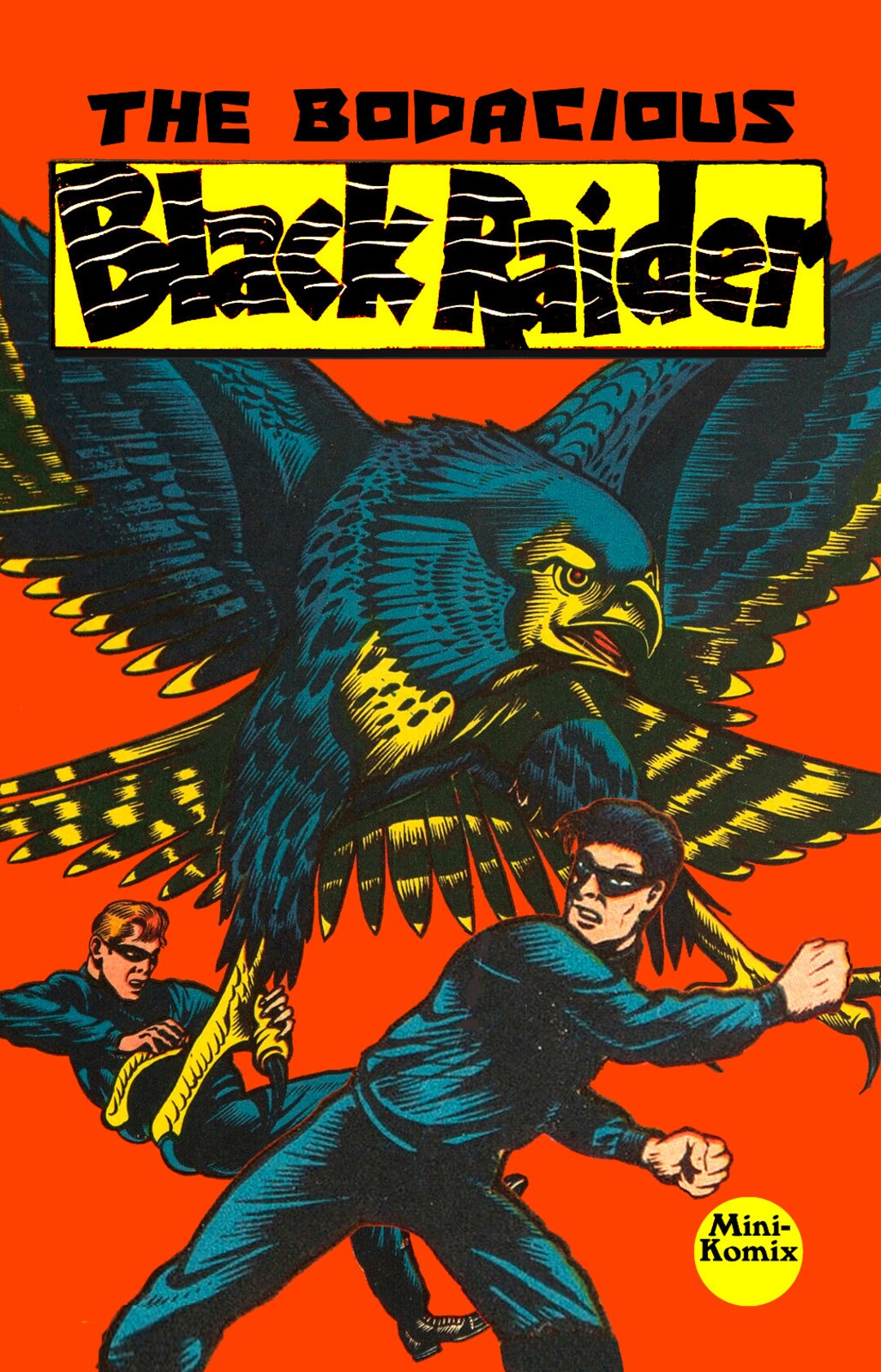 The Bodacious Black Raider Comic Book Graphic Novel Golden Age Super ...