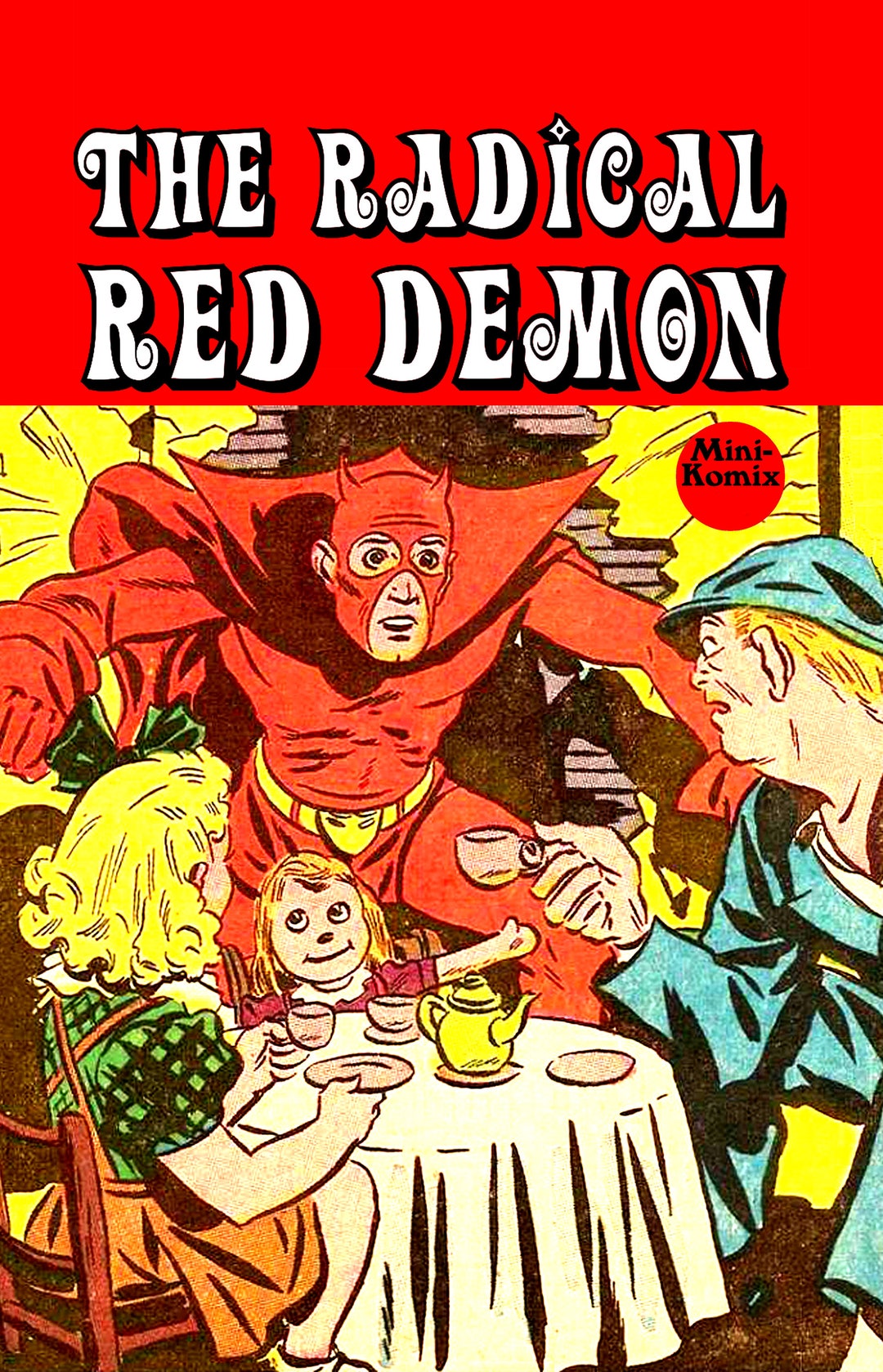 The Radical Red Demon Comic Book Graphic Novel Golden Age Super Hero ...