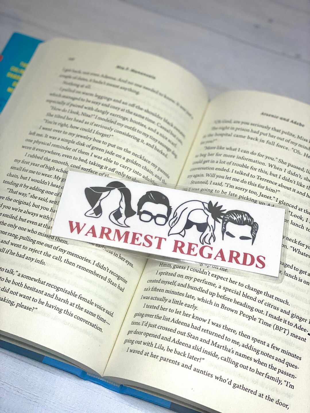 Inspired TV Show Bookmarks - Etsy