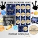 Space Treasure Hunt Game | Scavenger Hunt Clues | Astronaut Quest Party ...