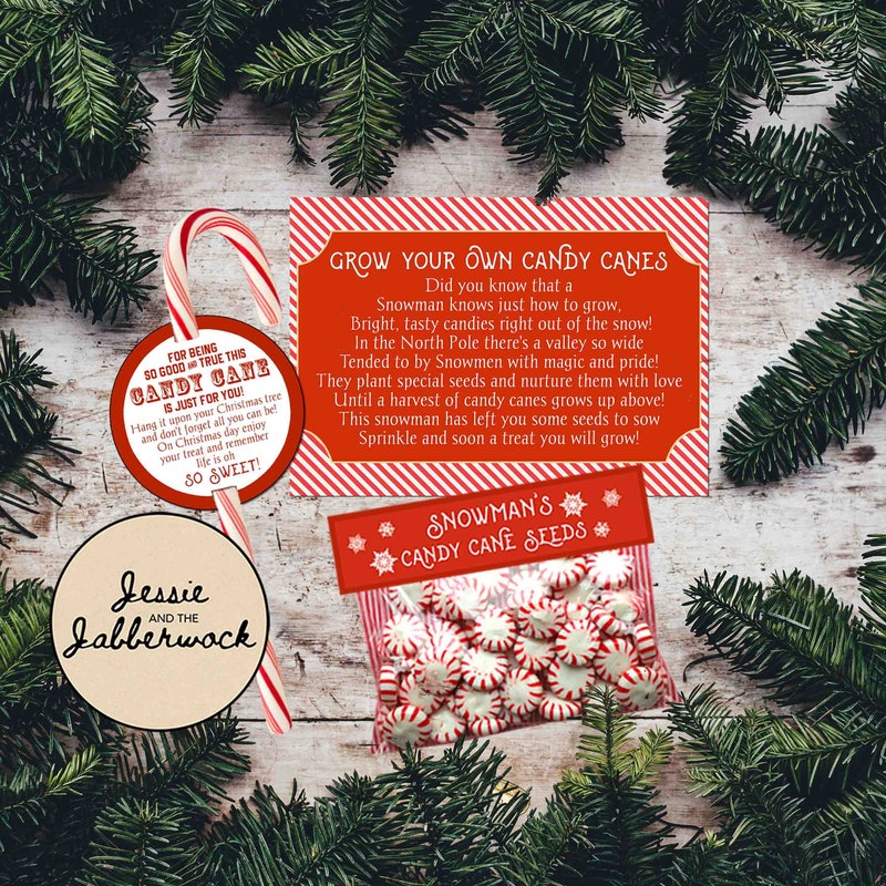 Candy Cane Puzzle - Etsy